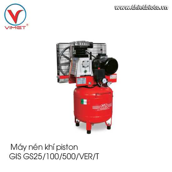 Máy nén khí GS25/100/500/VER/T - Vimet Corp