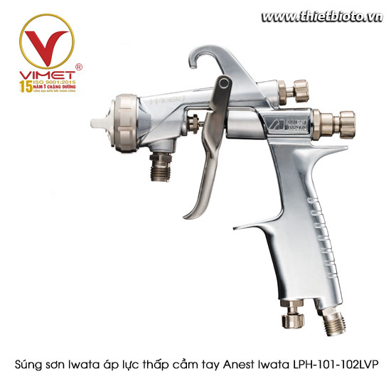 Súng sơn Iwata áp lực thấp cầm tay Anest Iwata LPH-101-102LVP - Vimet Corp