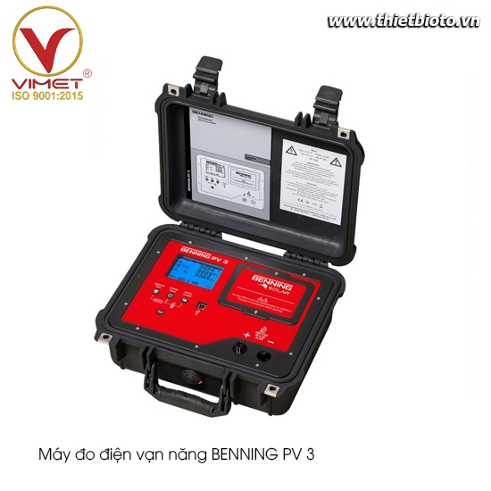 Máy đo quang điện Benning PV 3 - Vimet Corp