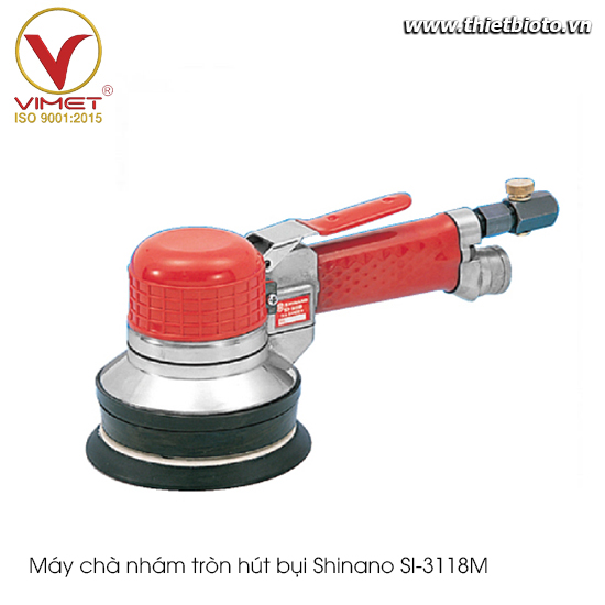 Máy chà nhám tròn hút bụi Shinano SI-3118M - Vimet Corp