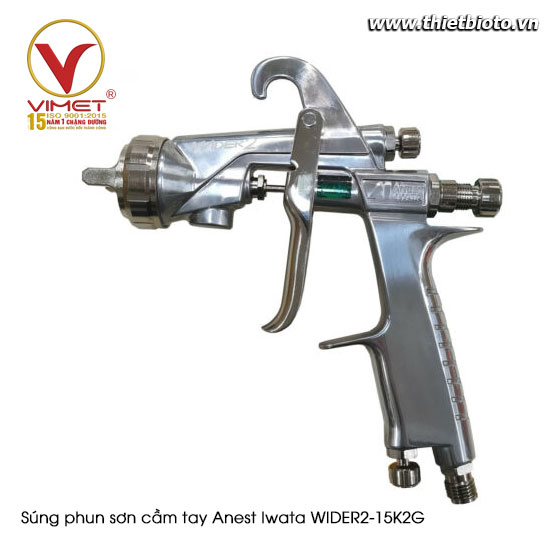Súng phun sơn cầm tay Anest Iwata WIDER2-15K2G - Vimet Corp