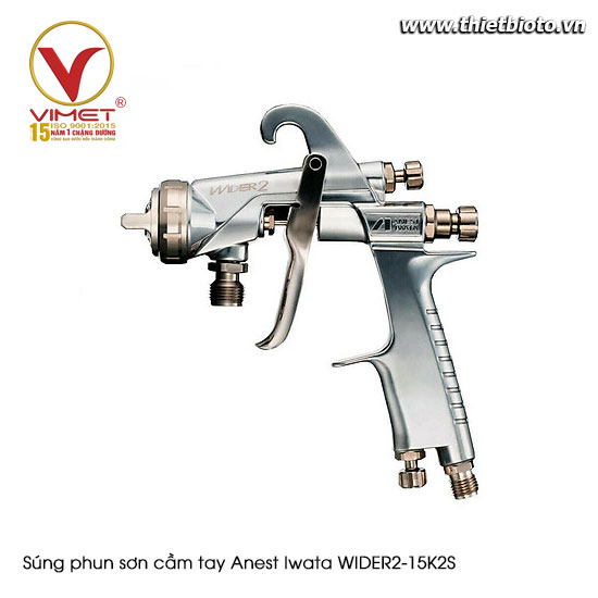 Súng phun sơn cầm tay Anest Iwata WIDER2-15K2S - Vimet Corp