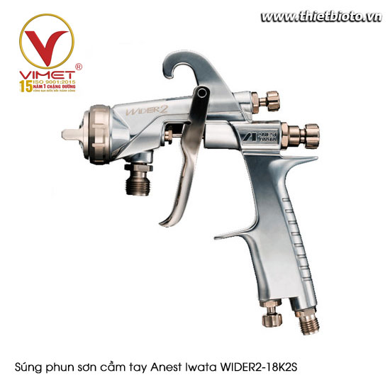 Súng phun sơn cầm tay Anest Iwata WIDER2-18K2S - Vimet Corp