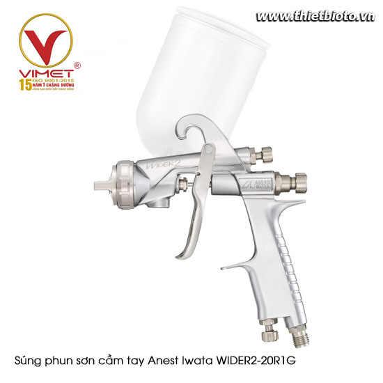 Súng phun sơn cầm tay Anest Iwata WIDER2-20R1G - Vimet Corp