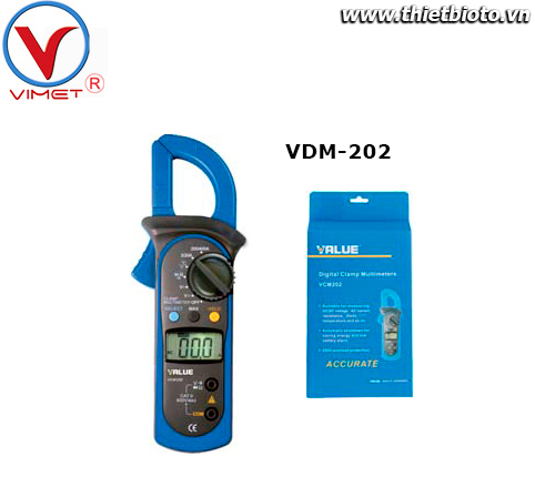 Đồng hồ kẹp đa năng VALUE VDM-202 - Vimet Corp