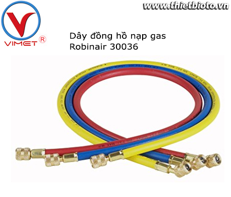 Dây đồng hồ nạp gas Robinair 30036 - Vimet Corp