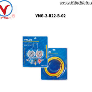 Bộ đồng hồ nạp gas lạnh Value VMG-2-R22-B-02 - Vimet Corp