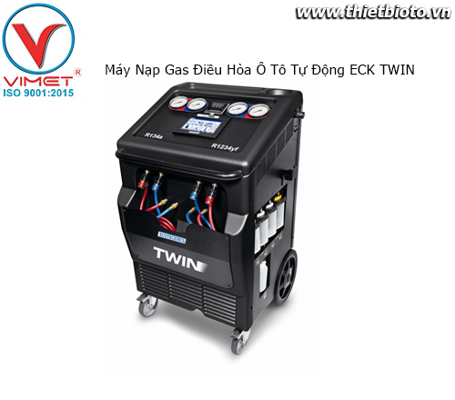 Máy Nạp Gas Điều Hòa Ô Tô Tự Động ECK TWIN - PRO - Vimet Corp